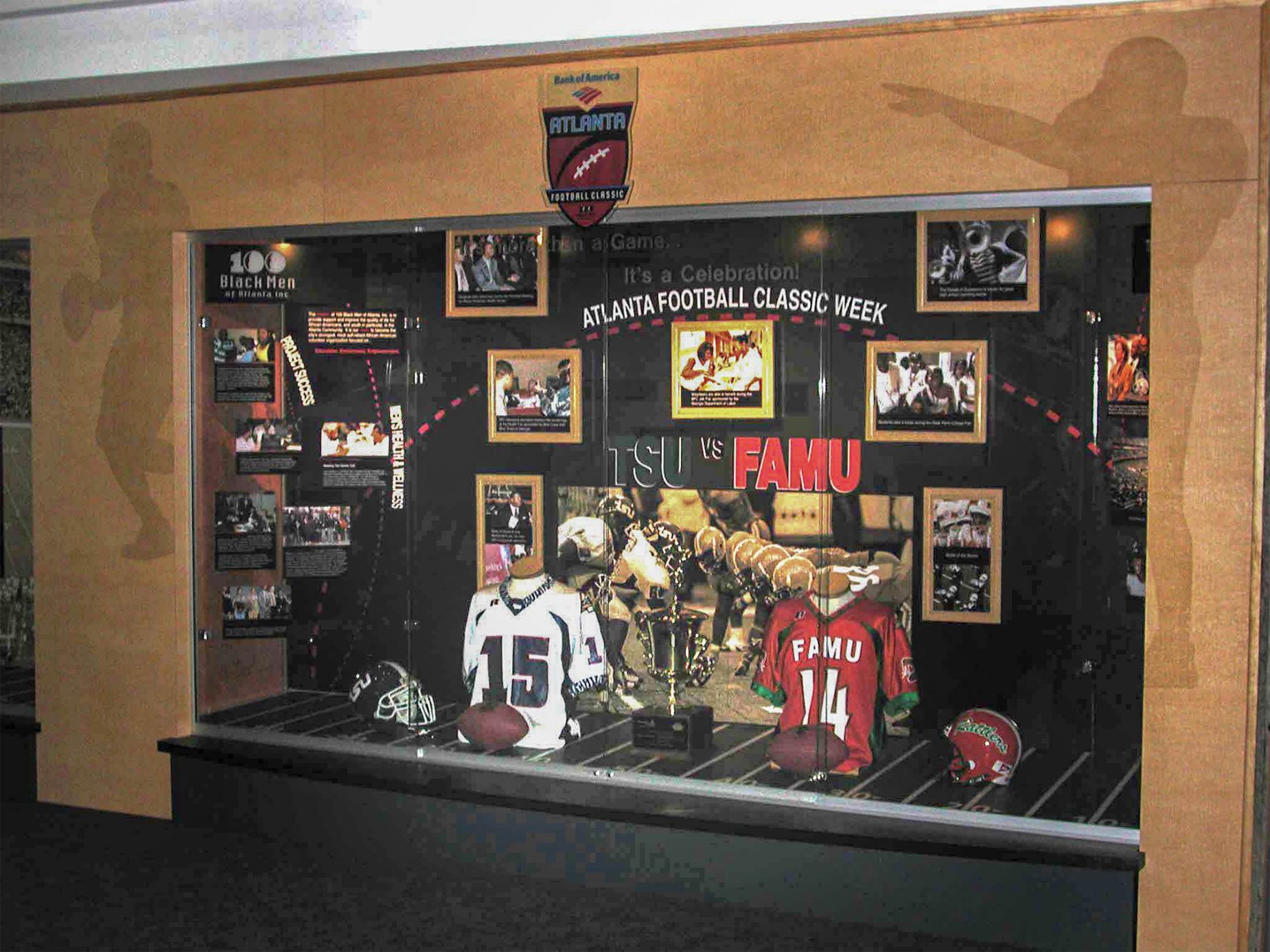 Georgia Dome Mini Museums | Indianapolis Trade Show Exhibit Company